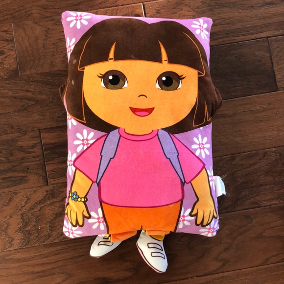Nickelodeon | Toys | Dora The Explorer Pillow With Accents | Poshmark